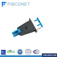 China Split in LC/Upc Sc/Upc FTTH Duplex Plug Hybrid Fiber Optic Adapter with PBT for sale