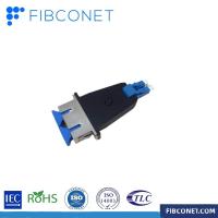 China Split in LC/Upc Sc/Upc FTTH Duplex Plug Hybrid Fiber Optic Adapter with PBT for sale