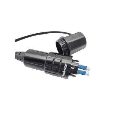 China Fibconet Waterproof Connector IP68 Fiber Optic Equipment with LC/UPC Duplex Connector for sale