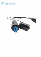 China Fibconet Waterproof Connector IP68 Fiber Optic Equipment with LC/UPC Duplex Connector for sale