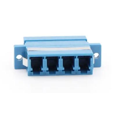 China FTTH Jumper Port Coupler Fiber Optic Adapter Blue/Green/Red/Yellow Ferrule Type APC/UPC for sale