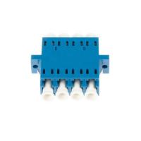 China FTTH Jumper Port Coupler Fiber Optic Adapter Blue/Green/Red/Yellow Ferrule Type APC/UPC for sale
