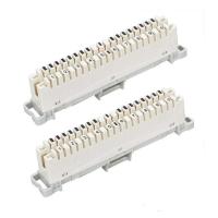 China Fiber Optic Component LSA Krone 10 Pairs Module MT-2001-C for 4G Network Customization for sale