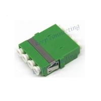 China Fiber Optic Adapter LC Quad Connector Simplex Duplex FTTH FTTX Jumper Port Coupler for sale