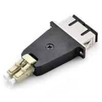 China Miniature Hybrid Fiber Optic Adapter for LC Male to SC Female 0.3dB Insertion Loss 2 for sale