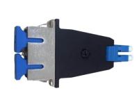 China Miniature Hybrid Fiber Optic Adapter for LC Male to SC Female 0.3dB Insertion Loss 2 for sale