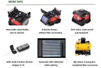 China FTTH Network Deployment Made Easy with X950 Optical Ribbon Fiber Splicer 20s Splicing for sale
