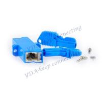 China FTTH Simplex/Duplex Fiber Optic Equipment E2000 APC/UPC Adapter with Plastic Material for sale