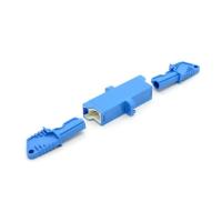 China FTTH Simplex/Duplex Fiber Optic Equipment E2000 APC/UPC Adapter with Plastic Material for sale