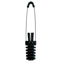 China 3-8mm Cable Size Fiber Tension Clamp with PA6 Nylon Material and Stainless Steel Wire for sale