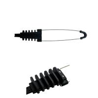 China 3-8mm Cable Size Fiber Tension Clamp with PA6 Nylon Material and Stainless Steel Wire for sale