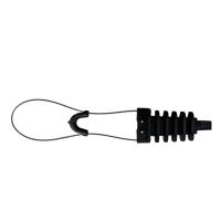 China 3-8mm Cable Size Fiber Tension Clamp with PA6 Nylon Material and Stainless Steel Wire for sale