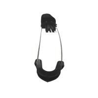 China 3-8mm Cable Overhead Fiber Tension Clamp with Nylon Material and Stainless Steel for sale