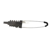 China 3-8mm Cable Overhead Fiber Tension Clamp with Nylon Material and Stainless Steel for sale