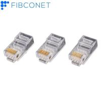 China 8p8c UTP RJ45 Connector Gold Plated for Fiber Optic Equipment Network Ethernet Crystal for sale