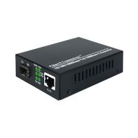 China 10/100M RJ45 SC Connector Optical Media Converter 1310nm 1550nm 20km FTTX Fiber Optic for sale