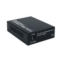 China 10/100M RJ45 SC Connector Optical Media Converter 1310nm 1550nm 20km FTTX Fiber Optic for sale