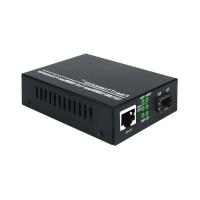 China 10/100M RJ45 SC Connector Optical Media Converter 1310nm 1550nm 20km FTTX Fiber Optic for sale