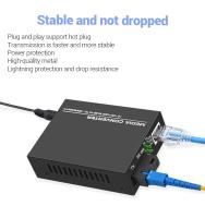 China 10 Fiber Optic Equipment 310nm 1550nm 10/100M 20km RJ45 SC Connector Optical Wired LAN Media Converter for sale