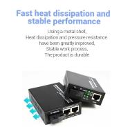 China 10 Fiber Optic Equipment 310nm 1550nm 10/100M 20km RJ45 SC Connector Optical Wired LAN Media Converter for sale