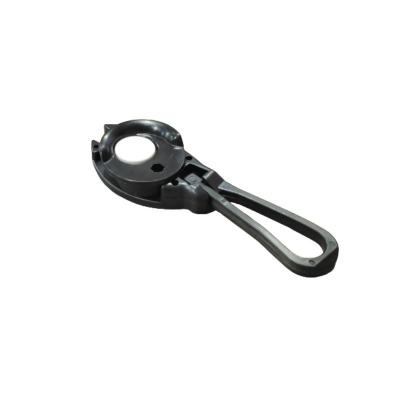 China FTTH Fish Type Flat Optical Fiber Drop Cable Clamp with High Tension Strength in Nylon for sale
