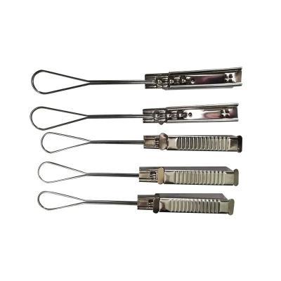 China Outdoor Fiber Optic Cable Clamp 2-8mm 1.5KN Made with Nylon Material Size 230*20*18mm for sale