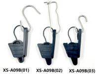 China XS-A09B 01 Model Series S-hook Cable Clamps Perfect for All Types of Fibre Optic Cables for sale