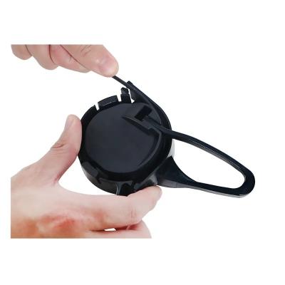 China XS-A08O FTTH Round Drop Cable Optic Fiber Clamp for Flexible Subscriber Cables and More for sale