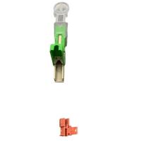 China FTTH Fast SC APC Fiber Optic Quick Wire Connector SC UPC Connector Length 50mm Time 5 years for sale