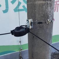 China FTTH Drop Cable Optic Fiber Clamp for Flexible Subscriber Cables 20 Nylon Rope Clamps for sale