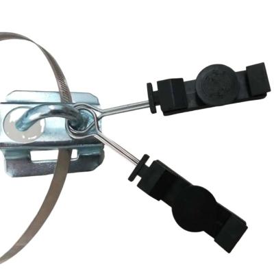 China 5 Time XS-A11 Tension clamps for Fiber Optic FTTH Accessories at ABS Plastic Material for sale