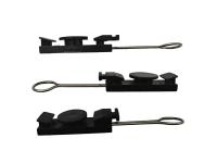 China 5 Time XS-A11 Tension clamps for Fiber Optic FTTH Accessories at ABS Plastic Material for sale