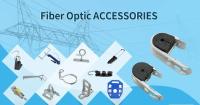 China PA500 Overhead Soft Rubber TPR Material ADSS Cable Optical Fiber Suspension Nylon Clamp for sale
