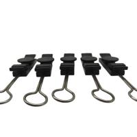 China 0.5-1.5kn Fiber Wire Clamp Made of 201 or 304 Nylon Material Fiber Optic Metal Hook for sale