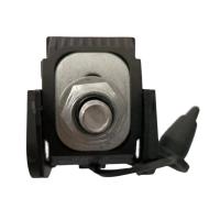 China 45*45*54 Size Fiber Tension Clamp for Overhead Black Suspension Outdoor Waterproof for sale