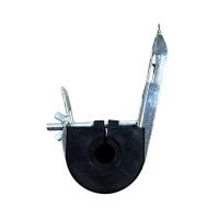 China Stainless Steel Round Type J Hook Suspension Clamp for Fiber Optic Cable Tension for sale