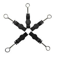 China FTTX FTTH Nylon and Steel ABS Plastic Open Hook Fiber Drop Cable Clamp for Fiber Optic for sale