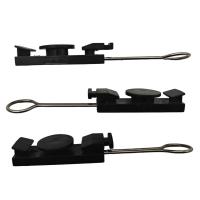 China FTTX FTTH Nylon and Steel ABS Plastic Open Hook Fiber Drop Cable Clamp for Fiber Optic for sale