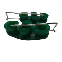 China Nylon Stainless Steel Drop Cable Tension Clamps for Fiber Optic UV Protected Cables for sale