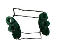 China Nylon Stainless Steel Drop Cable Tension Clamps for Fiber Optic UV Protected Cables for sale