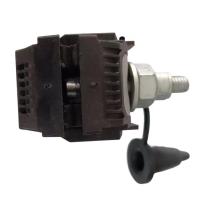 China Overhead Overhead Black Suspension Outdoor Waterproof Fiber Cable Wire Clamp for FTTX for sale
