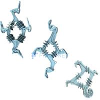 China Nylon Steel Anchor Fiber Tension Clamp for FTTX/FTTH Suspension Durable Material for sale
