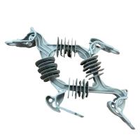 China Overhead XS-TCPC02 Suspension Nylon Steel Material Anchor Clamp for FTTH Fiber Tension for sale