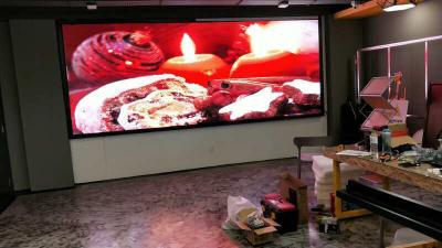 China 4M*3M Indoor Full Color LED Display , Video Wall Displays High Definition 43 IP Rate for sale