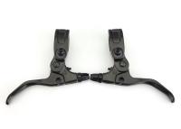 China Full Black Trick Bike Parts , Light Bmx Frames Hinged Clamp Design for sale