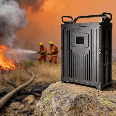 China Emergency Rescue Wireless Broadband Ad Hoc Base Station 100 km LOS 32 Nodes for sale