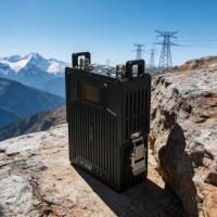China Rugged IP67 MANET Radio 50km Long Range Emergency Communication Manpack for sale