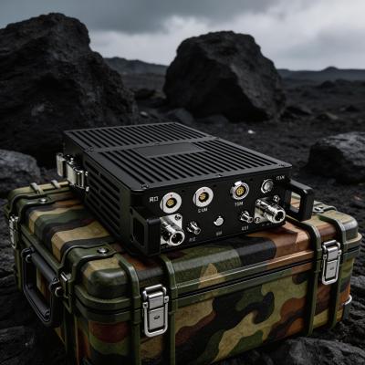 China High Bandwidth Manpack MANET Radio 50 km Long Range Connectivity 32 Nodes for sale