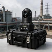 China Portable PTZ IP Mesh Radio 360° Surveillance Camera 32 Nodes Self-Organizing Network for sale
