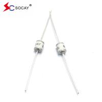 China SOCAY 2-Electrode Gas Discharge Tube SC2E5-90LL 90V Axial Leaded 5KA Surge Protection for sale